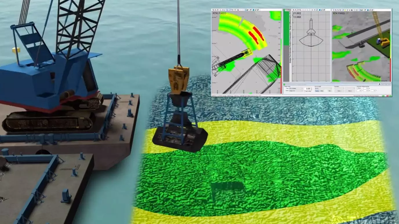 Machine Control for Wire Crane Block Placement - SITECH Northwest